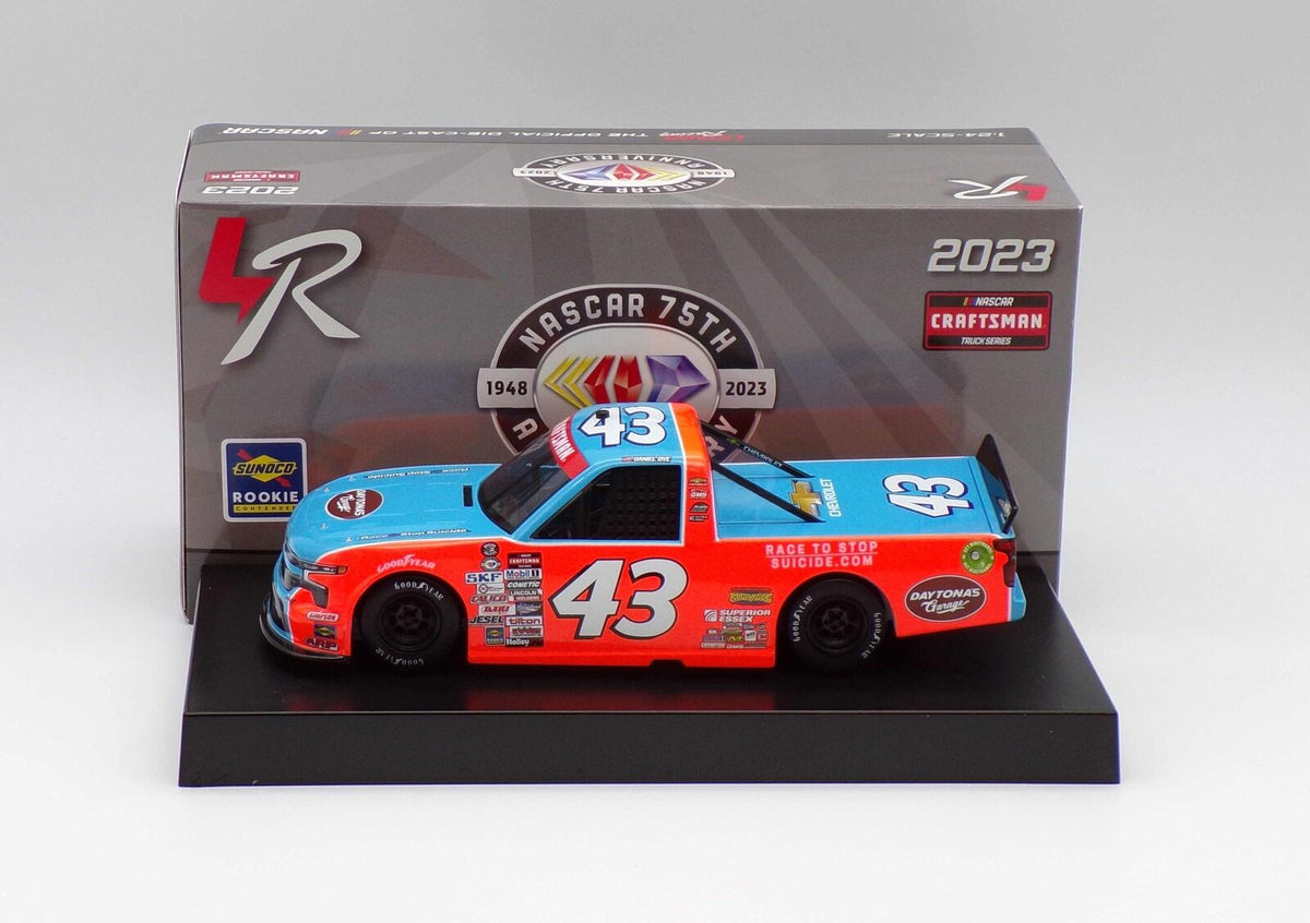 Daniel Dye 2023 Race to Stop Suicide Darlington Throwback 1:24 Nascar ...