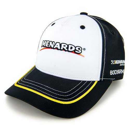 Checkered Flag Sports Ryan Blaney 2024 Menards Uniform Pit Hat Black/W ...