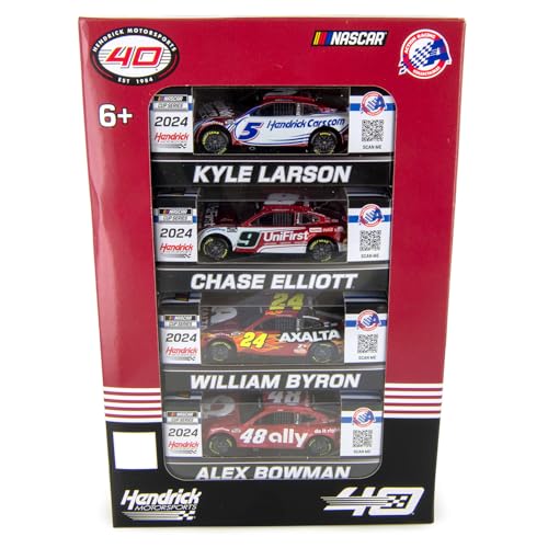 Lionel Racing Hendrick 40th Anniversary 2024 Martinsville Ruby Red Die ...
