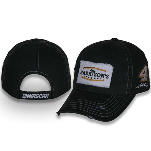 Josh Berry #4 NASCAR 2024 Harrison's Vintage Patch Stressed Brim Green ...