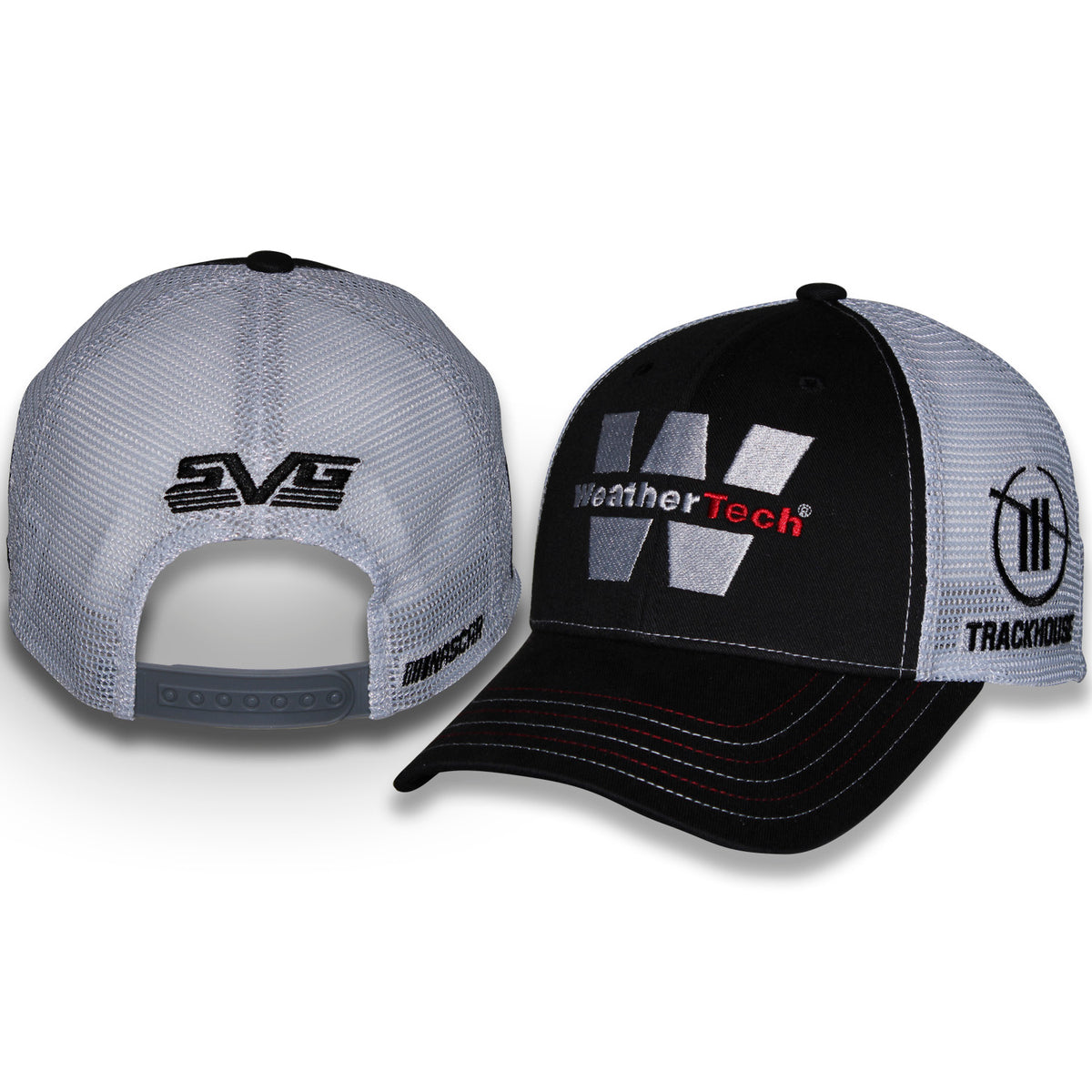 Shane Van Gisbergen #88 NASCAR 2025 WT Sponsor Mesh Hat Black and Whit ...