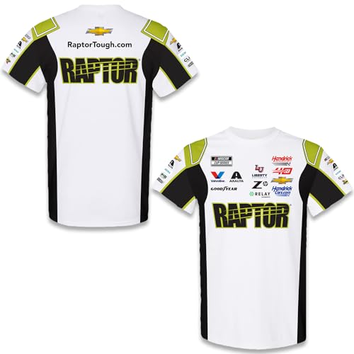 William Byron #24 NASCAR 2024 Raptor Racing Sublimated Pit Uniform Shi ...