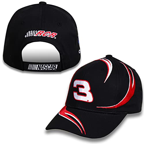 Dale Earnhardt Sr #3 GM Goodwrench Red Swoosh Number Nascar Hat Black ...